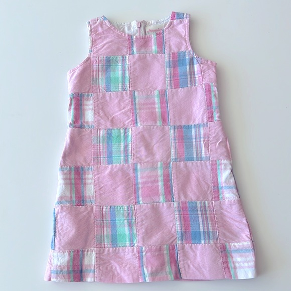 Hartstrings | Dresses | Vintage Hartstrings Girls Patchwork Pink Lined ...